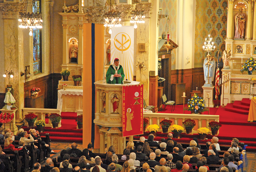 Mass Mob No. 7 visits St. Francis D’Assisi - Detroit Catholic
